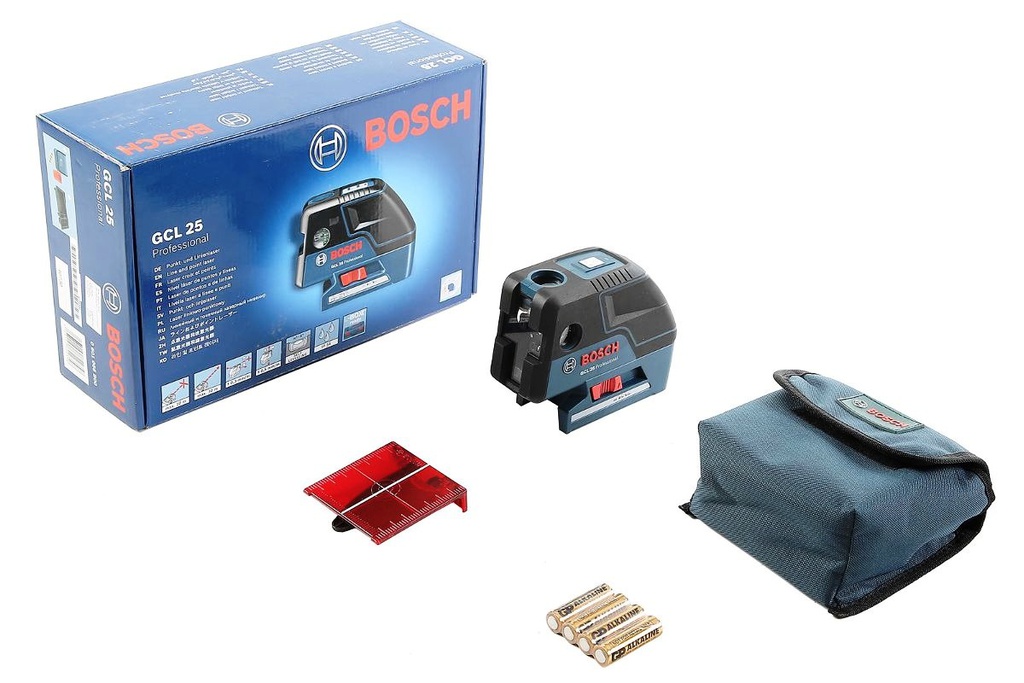 Nivel Laser GCL 25 BOSCH-7-B-4 | CONSTRUHERRAMIENTAS